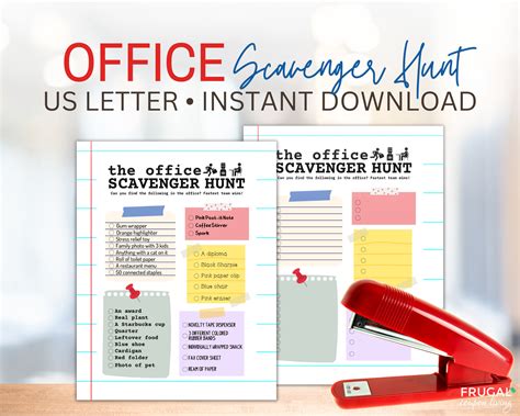 Scavenger Hunt Ideas In Office At Lawrence Melson Blog