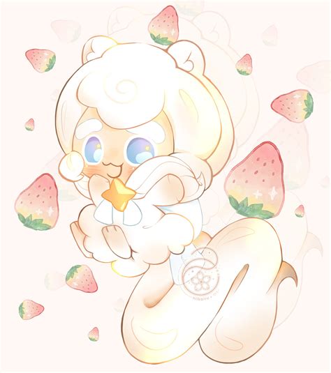 Cream Ferret Cookie Cookie Run And More Drawn By Hiikairu Danbooru