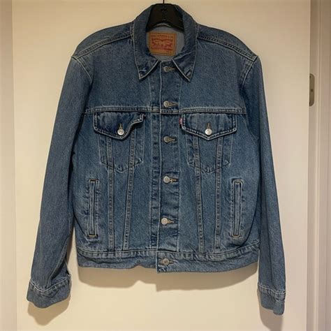 Levis Jackets And Coats Levis Oversized Buttoned Denim Jacket Poshmark