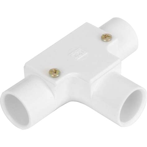 Profix 20mm Conduit Inspection Tee White Pcf20itw Tew Electrical