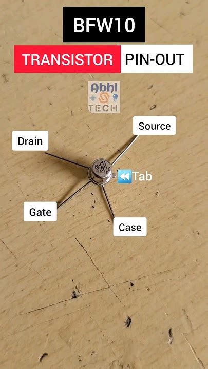 Bfw10 Transistor Pin Out Trending Viralshorts Electronics Pinout Youtube