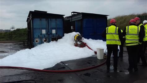 Foaming Great Training At The Iftc The International Fire Safety Training Centre