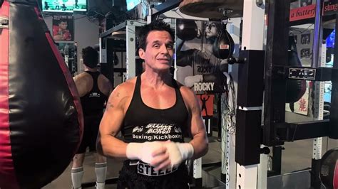 Antonio Sabato Jr Day 8 Steeleboxer Online Boxing Training Program