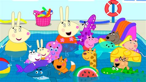 Easter Swimming Party 🥳 🐽 Peppa Pig And Friends Full Episodes Youtube