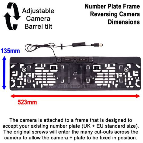 Reversing Cameras Uk Ltd 7 Heavy Duty Monitor Reversing Camera Kits