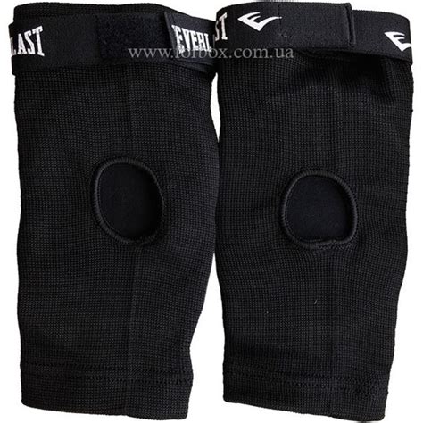 Налокотник для тайского бокса с фиксатором Everlast (MA-4616, черный ...
