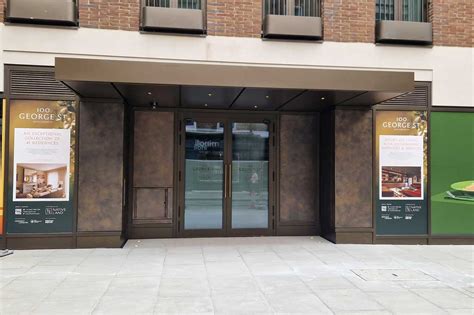 Timeless Elegance On Baker Street Fusion Delivers Bespoke Brass Façade Fusion Facades