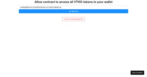 thor devkit examples codesandbox
