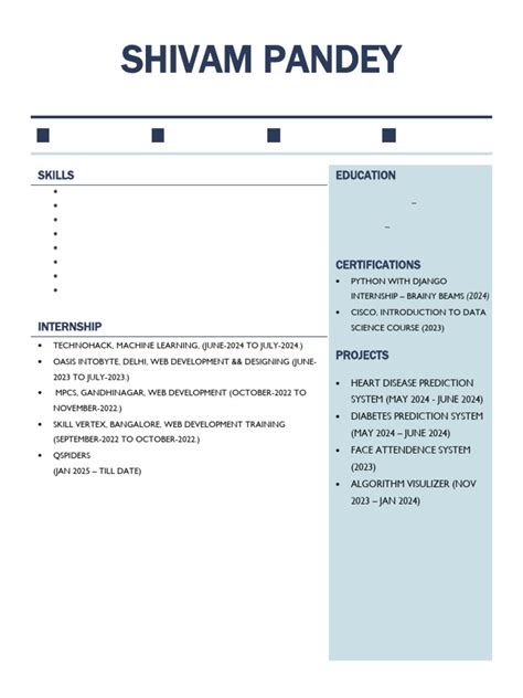 Shivam Python Dev Cv Pdf