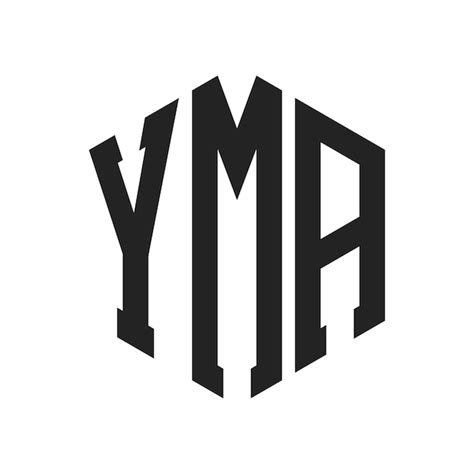 Premium Vector Yma Logo Design Initial Letter Yma Monogram Logo Using