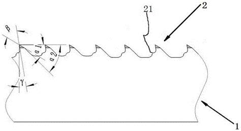 一种切削高强材料的带锯条的制作方法
