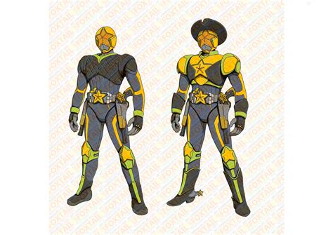 Artstation Custom Super Sentai Character