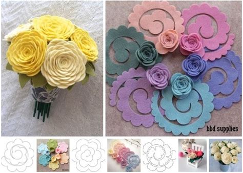 Patrones De Flores De Tela Para Recortar Descarga Patrón Floral Con