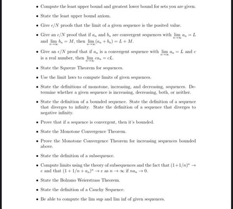 Solved Compute The Least Upper Bound And Greatest Lower