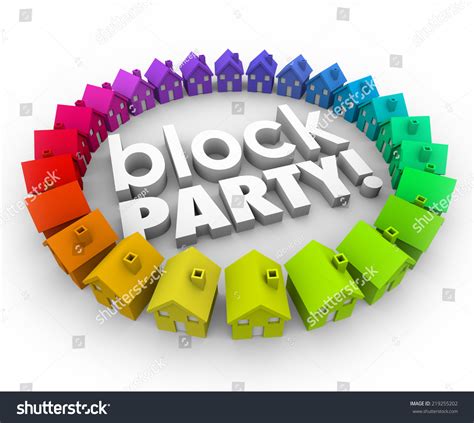 Neighborhood Block Party Clipart Neighborhood Party Clipart