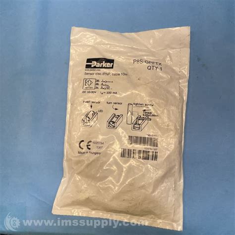Parker P8s Gpftx Pnp Sensor Ims Supply