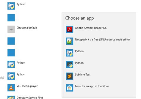 Python File Assocations Inconsistent Behaviour With Windows 10