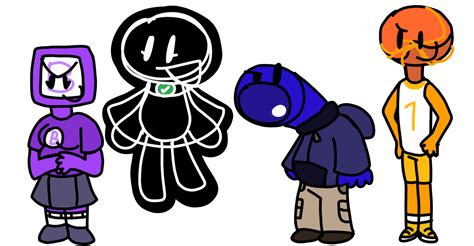 Animatic Battle Characters In My Style P3 By Olliedaartist792 On