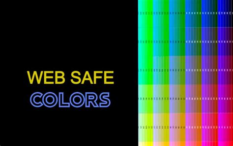 Web Safe Color Chart