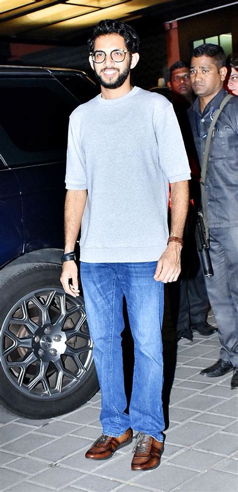 Aaditya Thackeray Shaina Nc Attend Arpita Khans Anniversary Bash