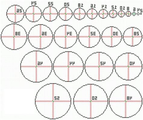 Minecraft Circle Templates