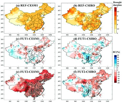 Spatial Patterns Of Drought Duration With A 30 Year Return Period In