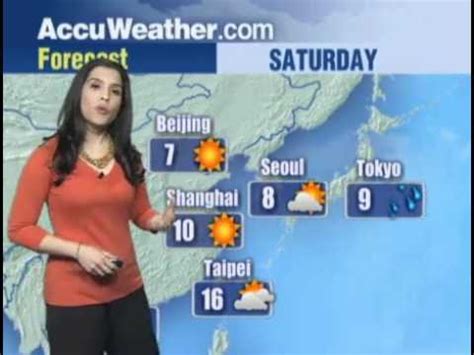 Accuweather Com Weather Video Asia Weather Forecast Youtube