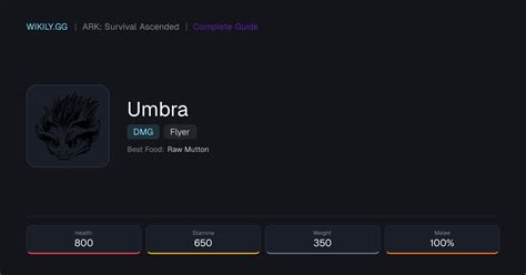 Umbra Ark Survival Ascended