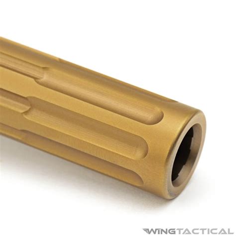 Lantac 9ine Non Threaded Fluted Barrel For Glock 17 Wing Tactical