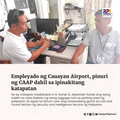 Airport employee, twice nagsauli ng napulot na pera at mga items | PEP.ph