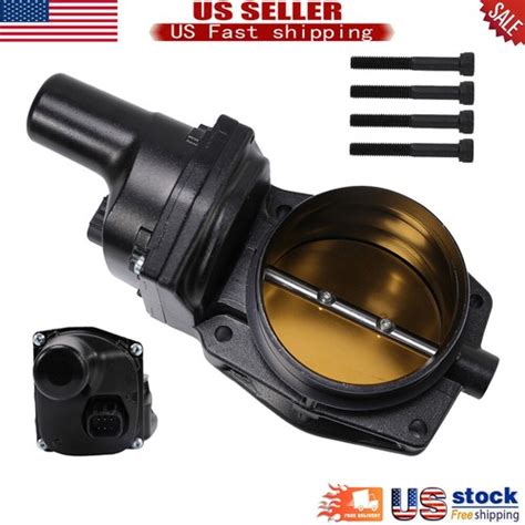 Throttle Body 90mm 12605109 Black Ls3 Ls7 L99 For Camaro Corvette Gm