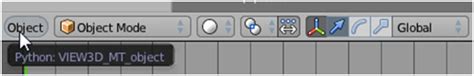 Start Small Creating A Blender 26 Python Add On