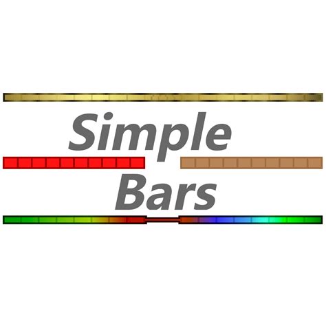 Simple Bars Minecraft Resource Pack