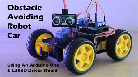 arduino obstacle avoiding car 4 wd multan electronics
