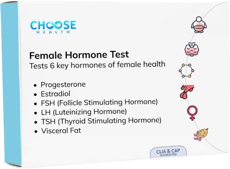 Choose Health 6 In 1 Female Hormone Test Review Health Testing At Home
