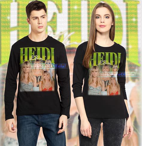Heidi Klum Vintage Shirt Heidi Klum Homage Tshirt Heidi Klum Fan Tees