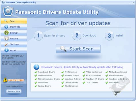 Panasonic Drivers Update Utility Free Download Panasonic Drivers Update Utility 8 1 System
