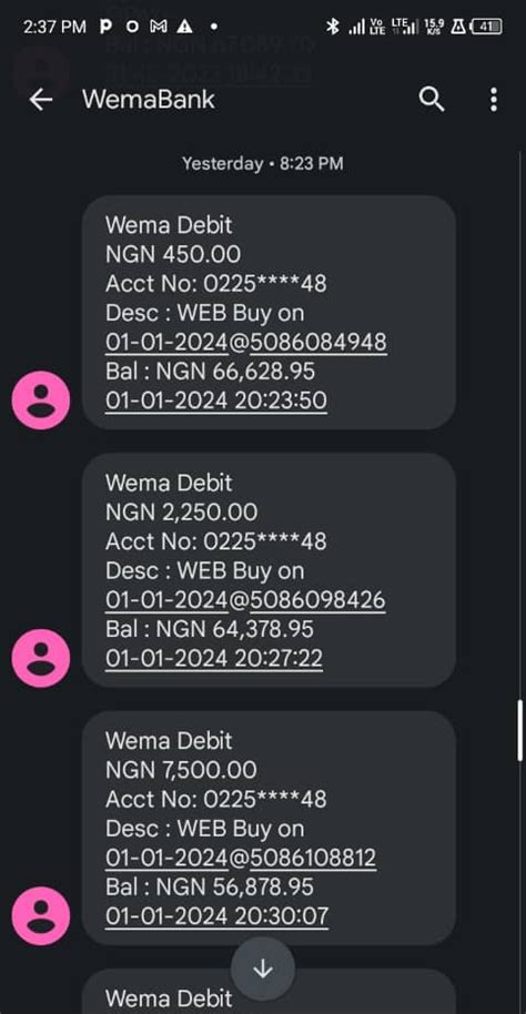 Unauthorized Purchase Any Idea What This Could Be Crime Nigeria