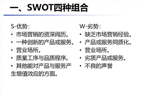SWOT分析与案例模型精编版 侵权