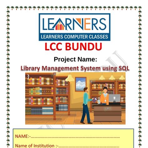 Unit 03projectlibrary Management System Computer Science Notes
