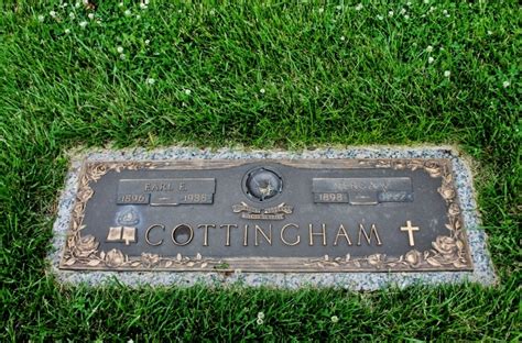 Earl Ephraim Cottingham 1896 1988 Memorial Find A Grave