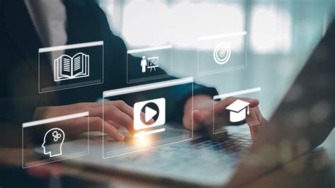 Premium Photo Concept Of Online Education Women Use Online Education Training And Elearning