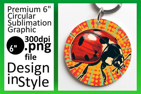 Cute Ladybug Sublimation 3282327