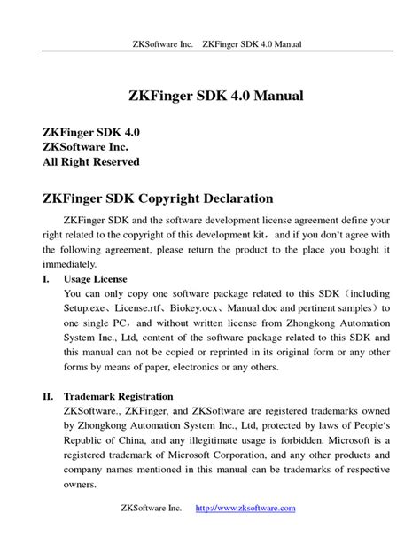 manual sdk pdf fingerprint boolean data type