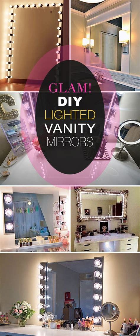 Lighted Vanity Mirror Diy At Sabrina Harrison Blog