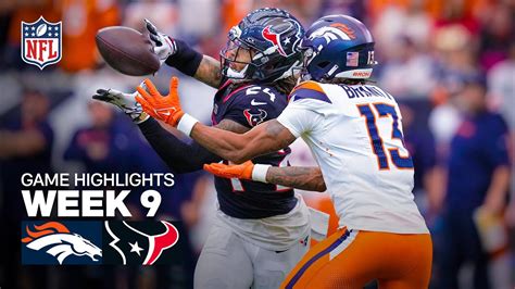 Nfl Highlights From Broncos Comeback Win Over Texans