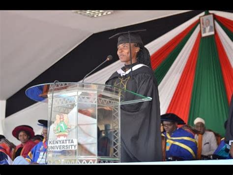 Valedictorian Speech At The 53rd Graduation Ceremony At Kenyatta