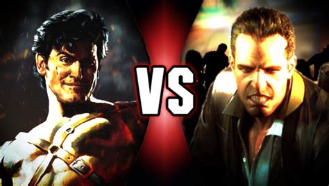 Ash Williams Vs Frank West Evil Dead Vs Dead Rising R
