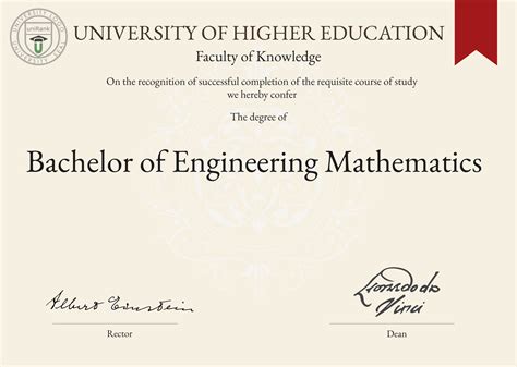 Bachelor Of Engineering Mathematics Beng Mathematics